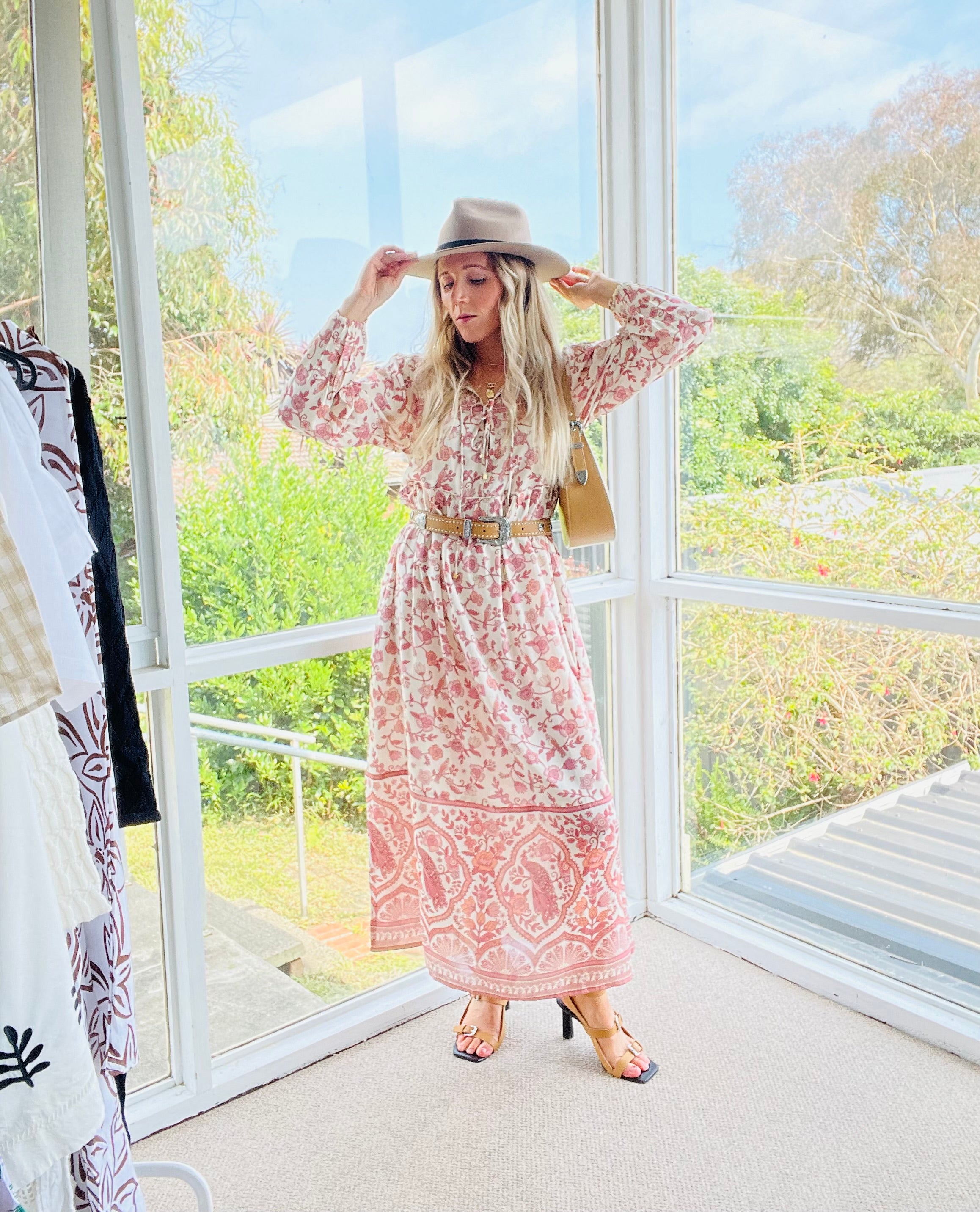 Wanderlust Gypsy Dress- Rosette – Feather Shack